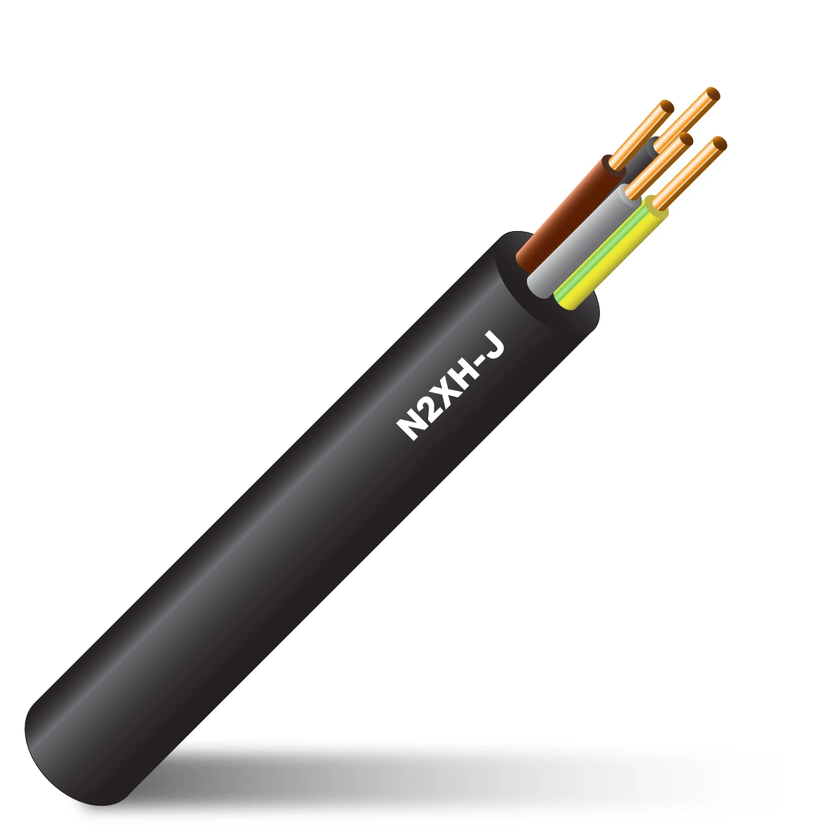 Kabel energetyczny bezhalogenowy N2XH-J B2ca 0,6/1 kV 4x1,5 RE ...